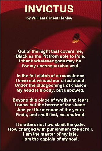 Invictus, by William Ernest Henley: Never say die! – Open Minds!